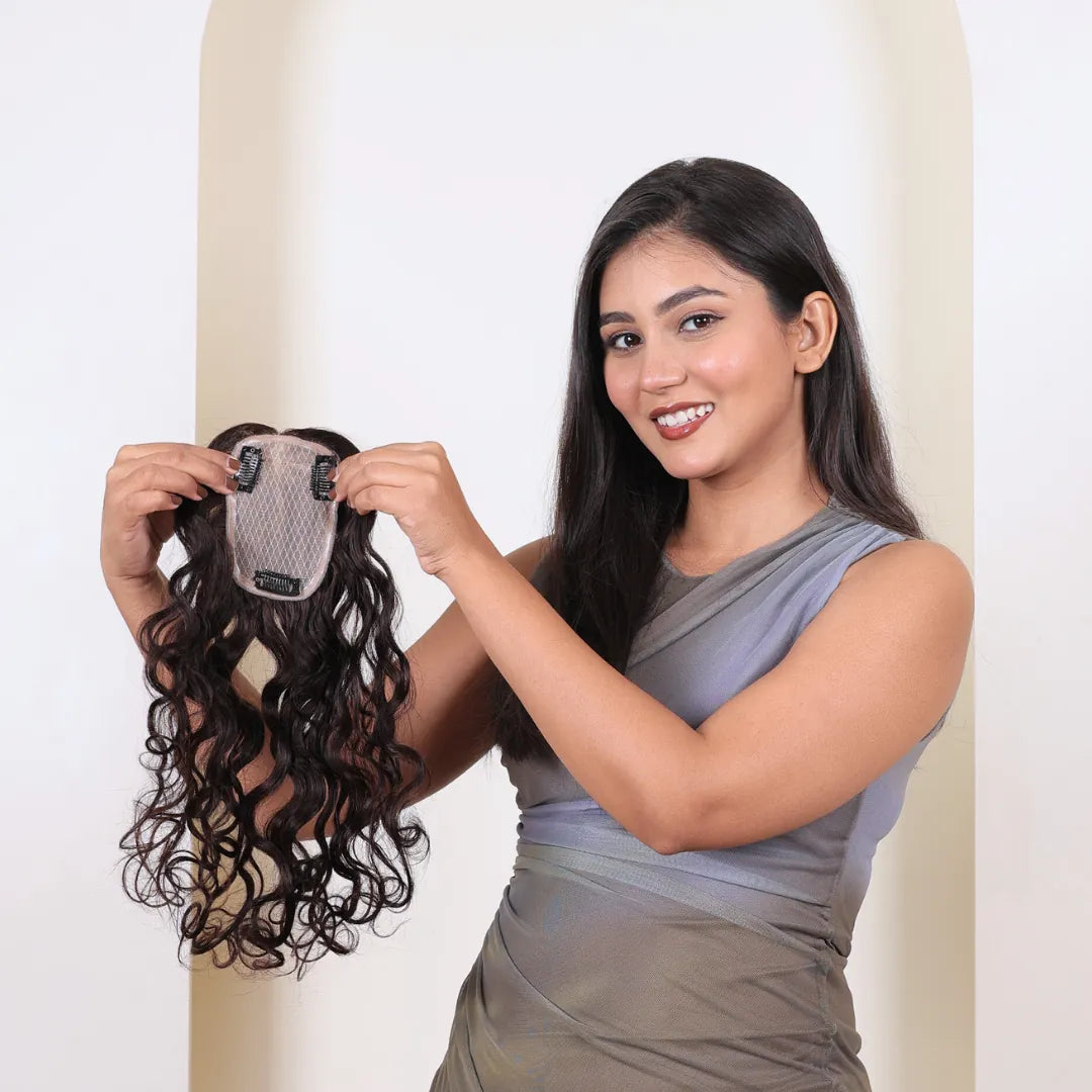 Curly Hair Toppers – Seamless Volume for Natural Curls