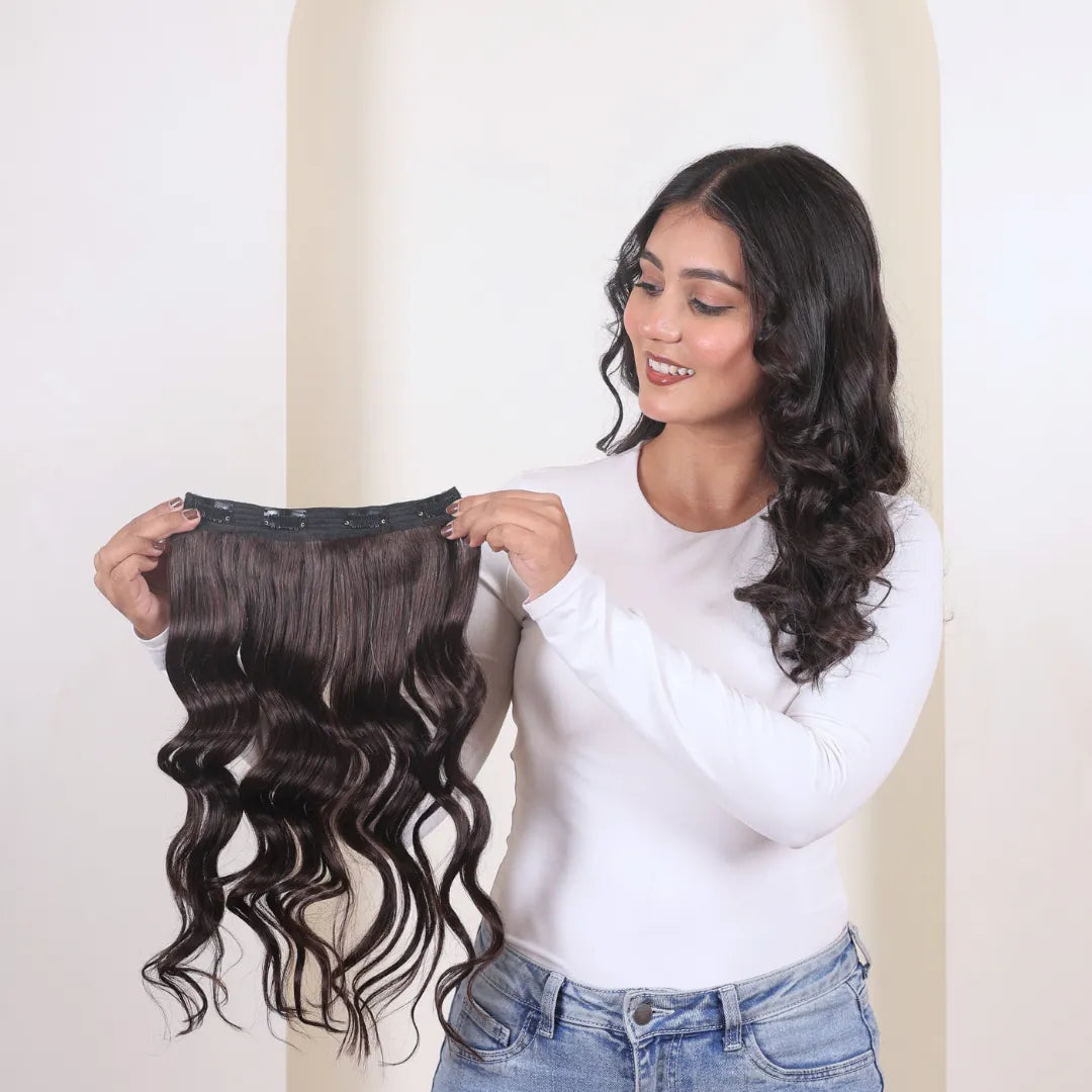Most Natural Wavy Hair Extensions - Hair & Co. India